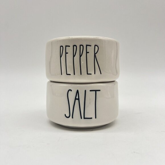 Rae Dunn | Kitchen | Rae Dunn Salt And Pepper Cellars Ivory Kitchen ...